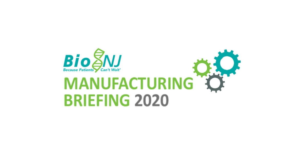 BioNJ Manufacturing Briefing - NJII