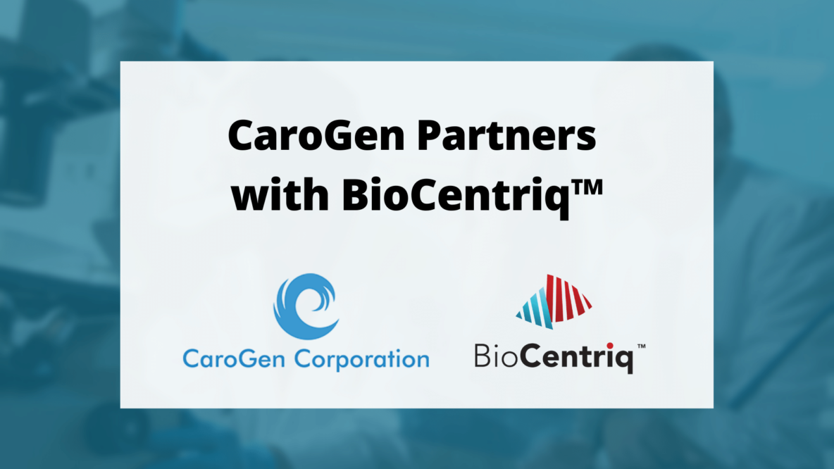 CaroGen Partners with BioCentriq™ for Clinical Production of its Virus ...