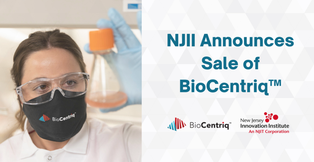 NJII Announces the Sale of its Subsidiary, BioCentriq, for $73 Million ...